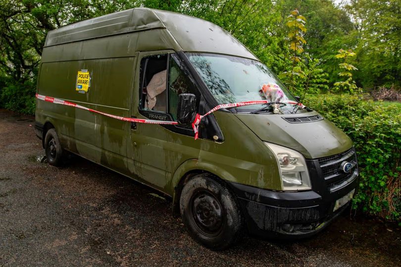Man and dog found dead in van on layby as police launch investigation ...