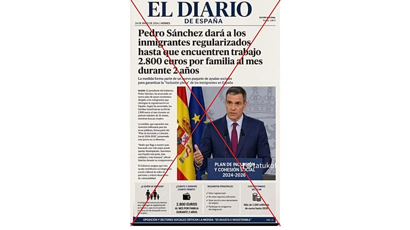 No, Spain isn't handing out thousands of euros to newly regularised ...