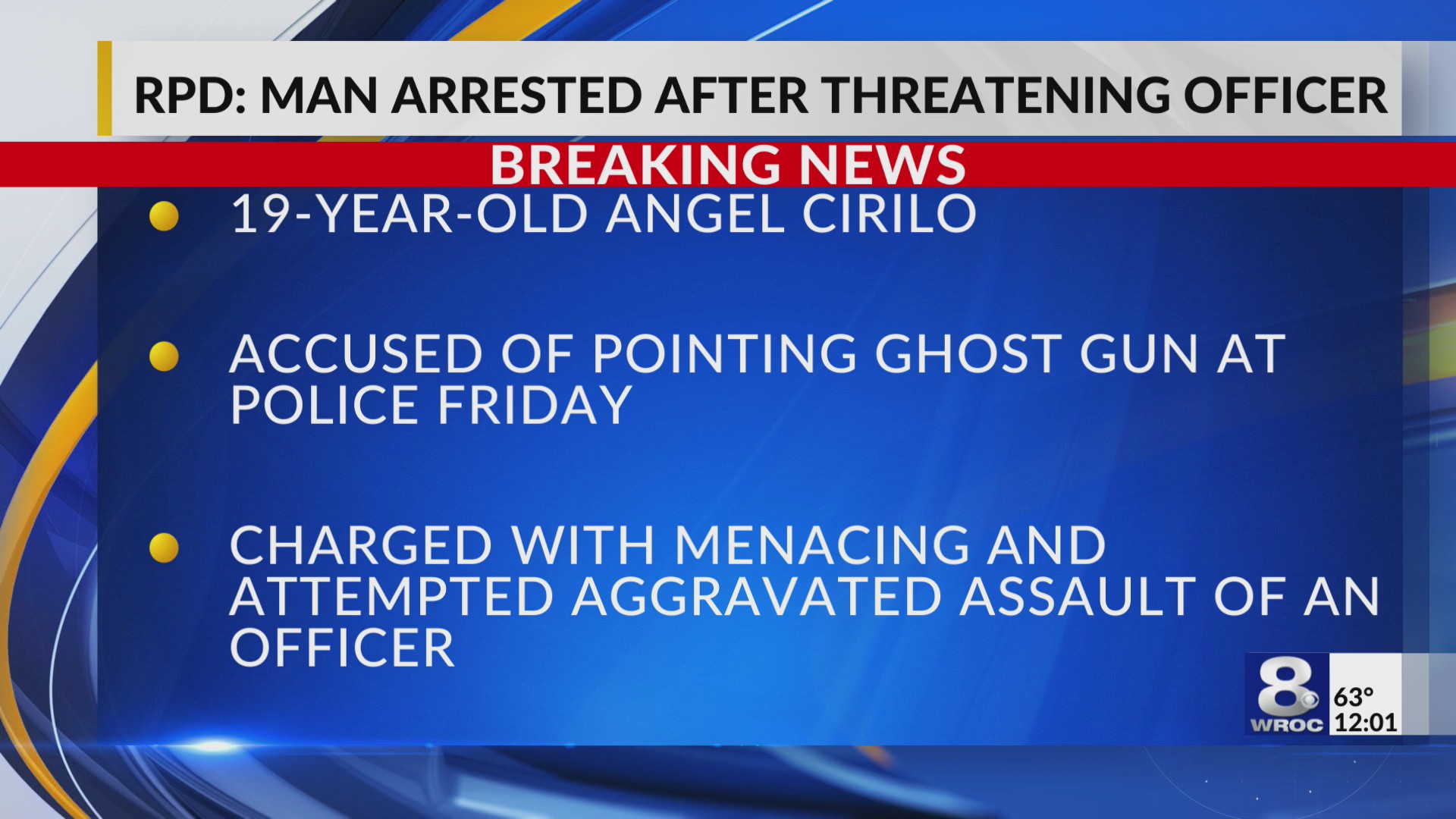 RPD: 19-year-old points gun at officer during Goodman St. chase