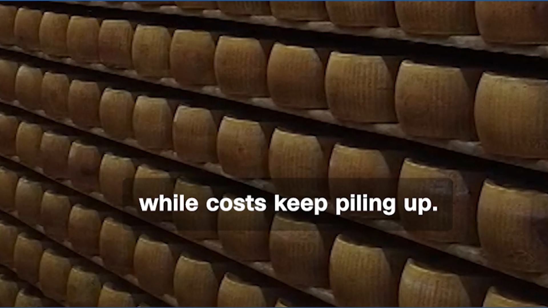 Inside Italy’s 'cheese bank' where Parmesan is worth millions
