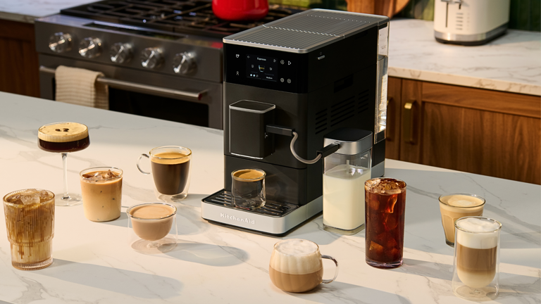KitchenAid's new espresso machine is made for coffee-loving moms