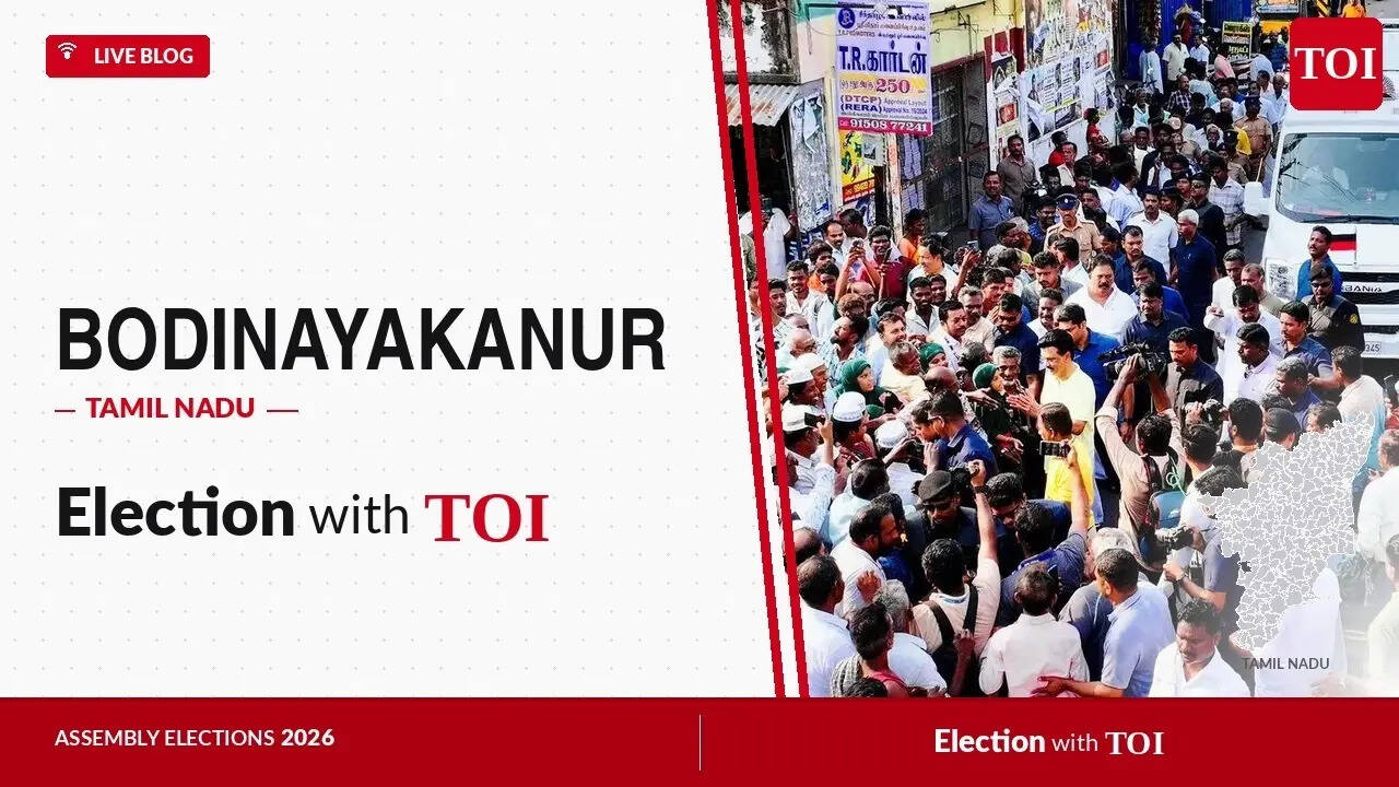 Bodinayakanur election results 2026: DMK’s O Panneerselvam wins ...