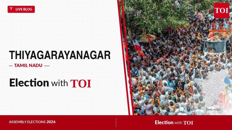 Thiyagarayanagar elections results 2026: TVK’s Anand N wins by 13,027 ...