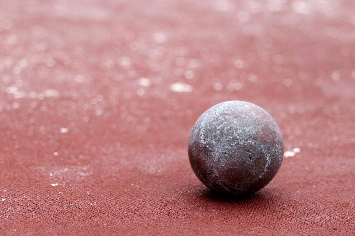 North Texas coach hit in head with shot put, in intensive care unit