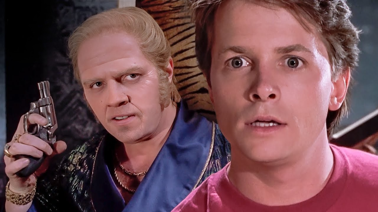 Marty Confronts Biff Back to the Future Part II
