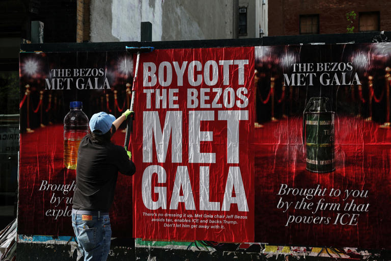 Met Gala 2026 call for boycott has to do with Amazon, Jeff Bezos