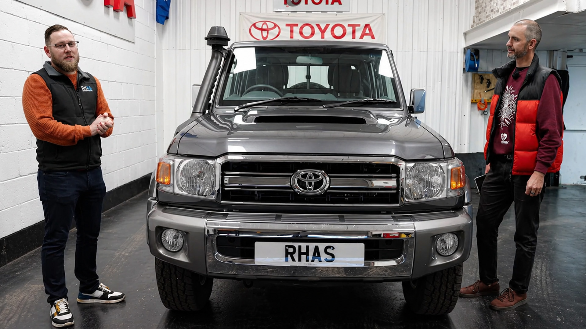 Toyota Land Cruiser 70 as a classic offroad vehicle