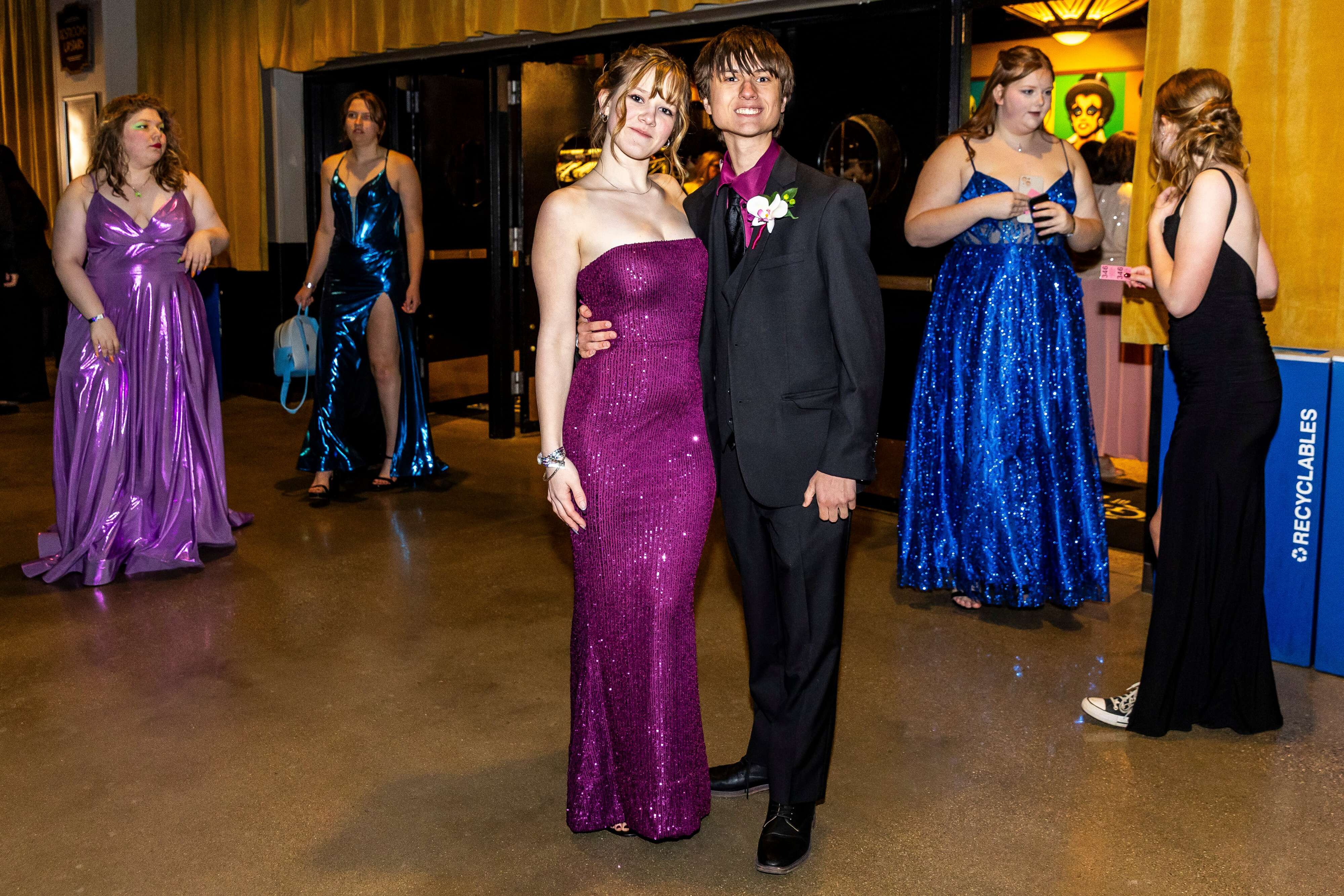 See 7 standout photos from Hudsonville’s prom 2026