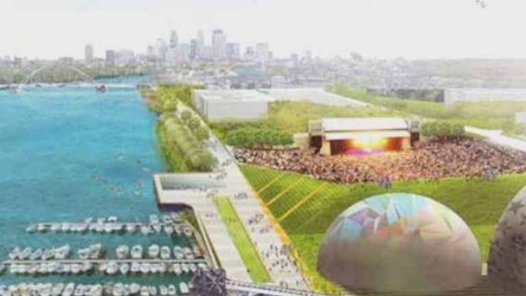 Upper Harbor amphitheater construction begins for 8K capacity venue