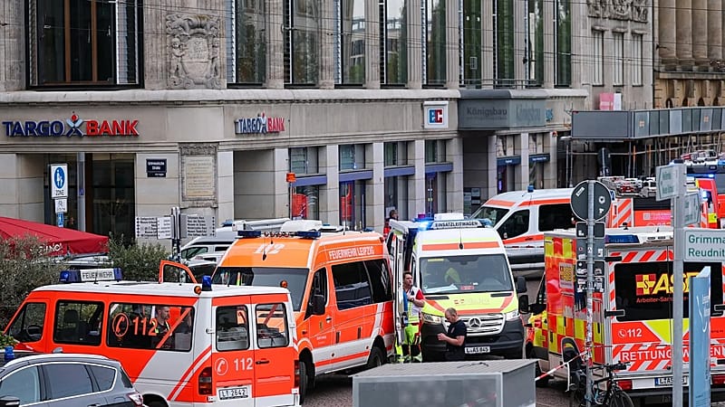 At least one killed after car drives into people on street in German ...