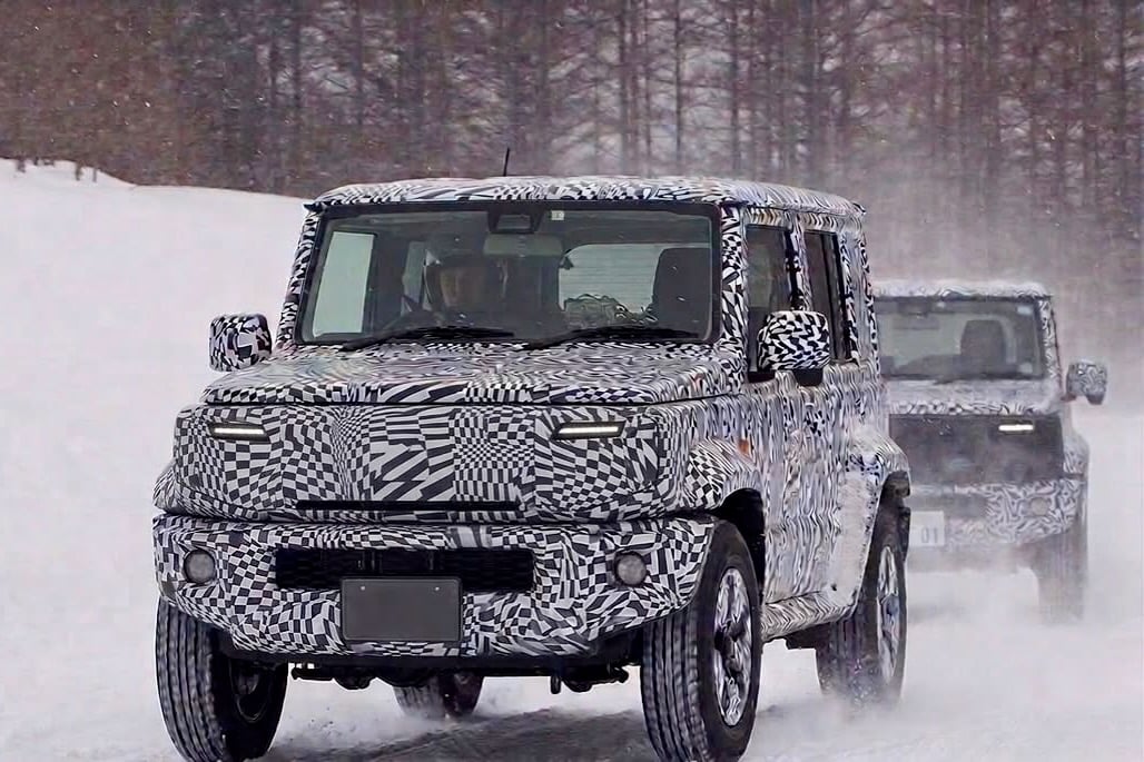 2026 Suzuki Jimny update spied testing