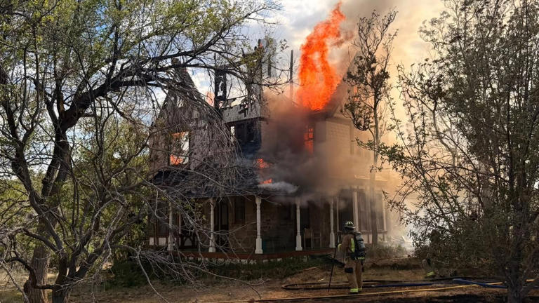1 injured after historic northern Arizona 'Castle' goes up in smoke