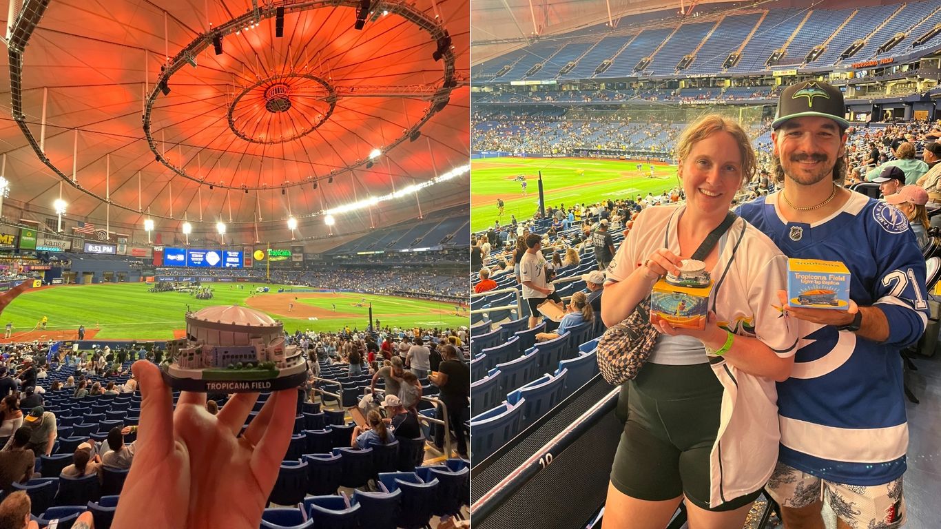 Tropicana Field nostalgia hits fever pitch