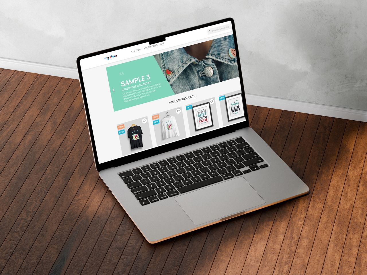 I couldn't believe how easy it was to get my first online shop up and ...