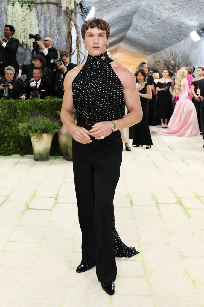 Connor Storrie wore Saint Laurent to the 2026 Met Gala