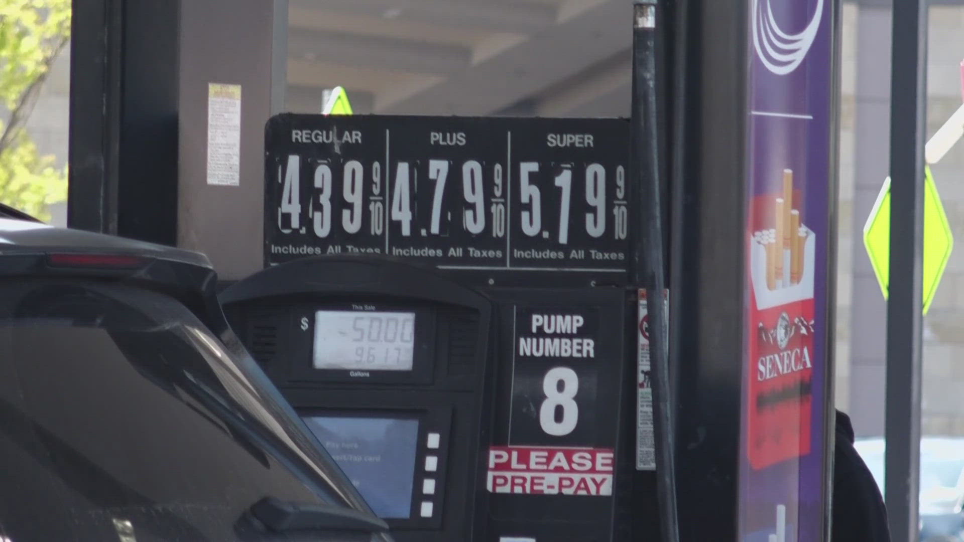 Gas prices soar on Seneca Territory and across WNY
