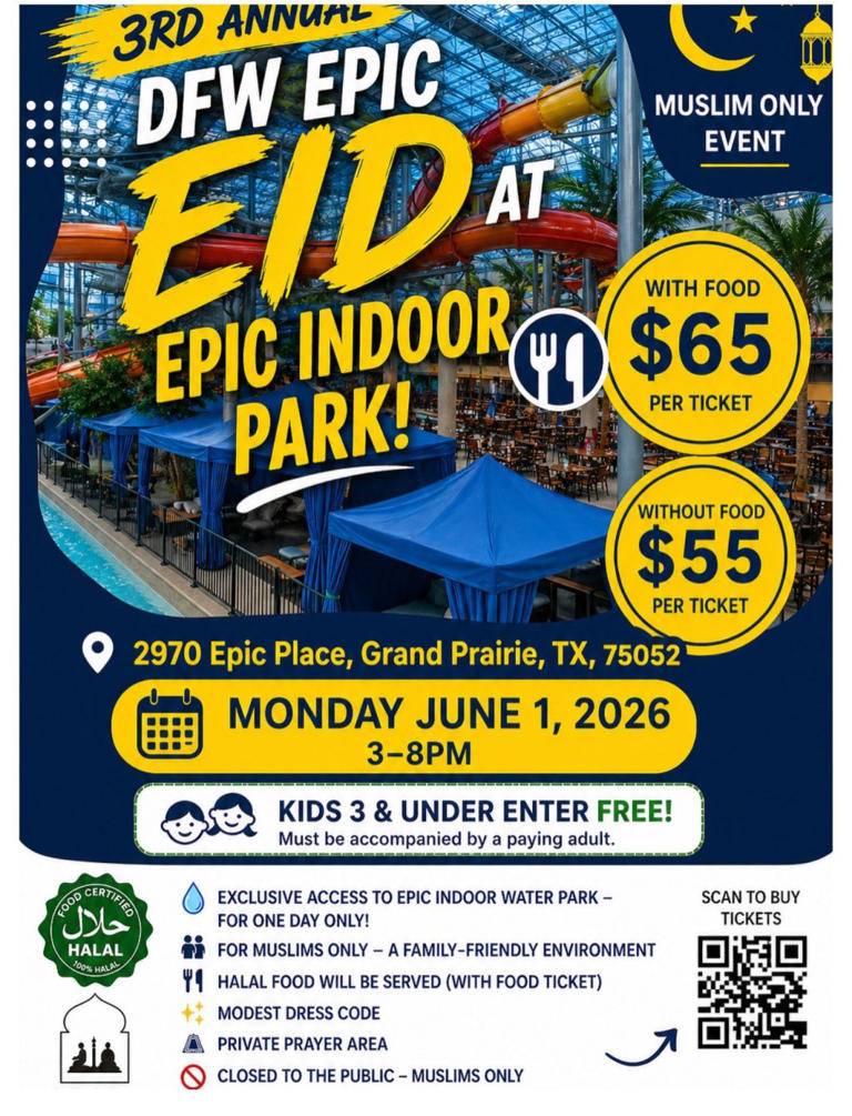 'Muslim only' event at taxpayer-funded Texas waterpark gets major ...