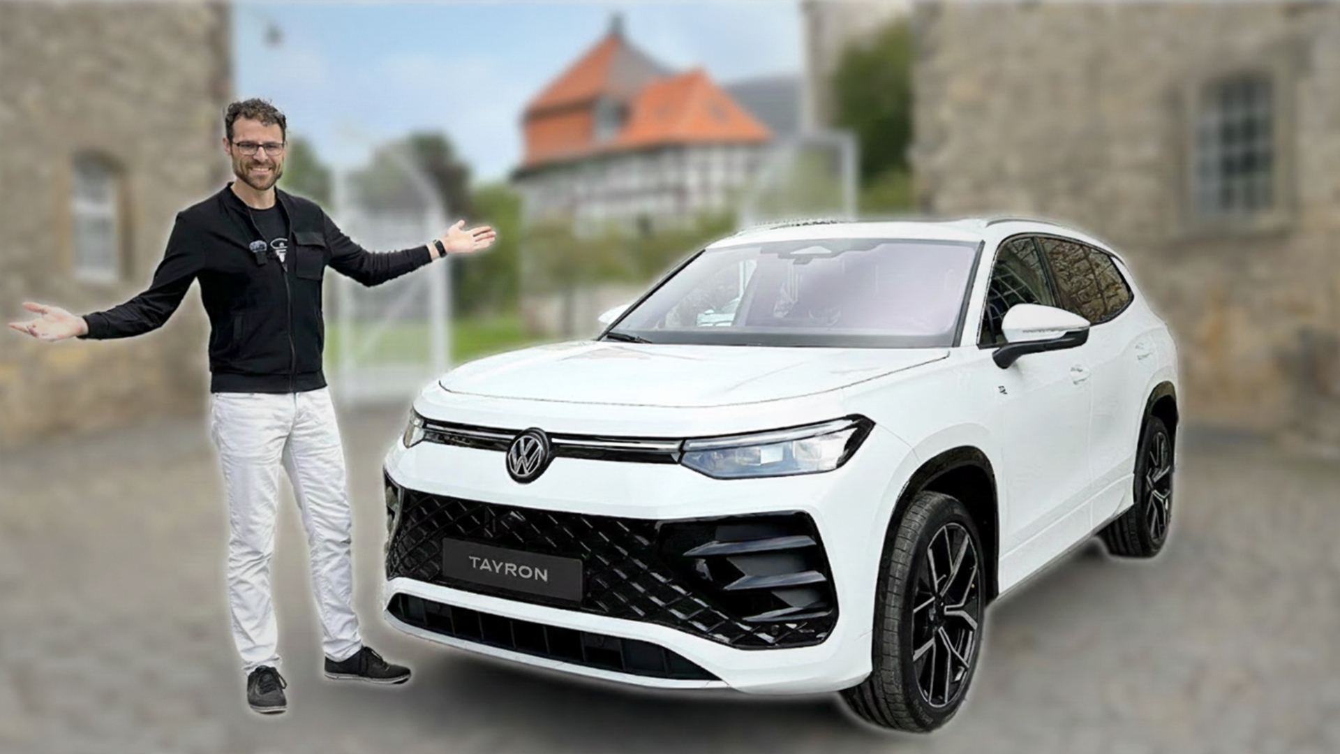 VW Tayron arrives with a modern family SUV concept