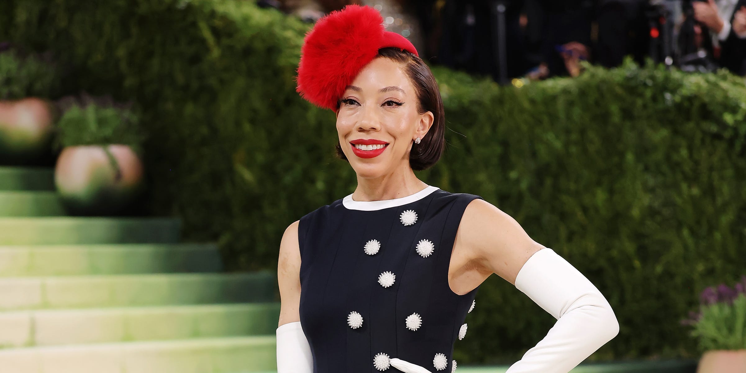 Artist Amy Sherald wore a custom Thom Browne look inspired by her own ...