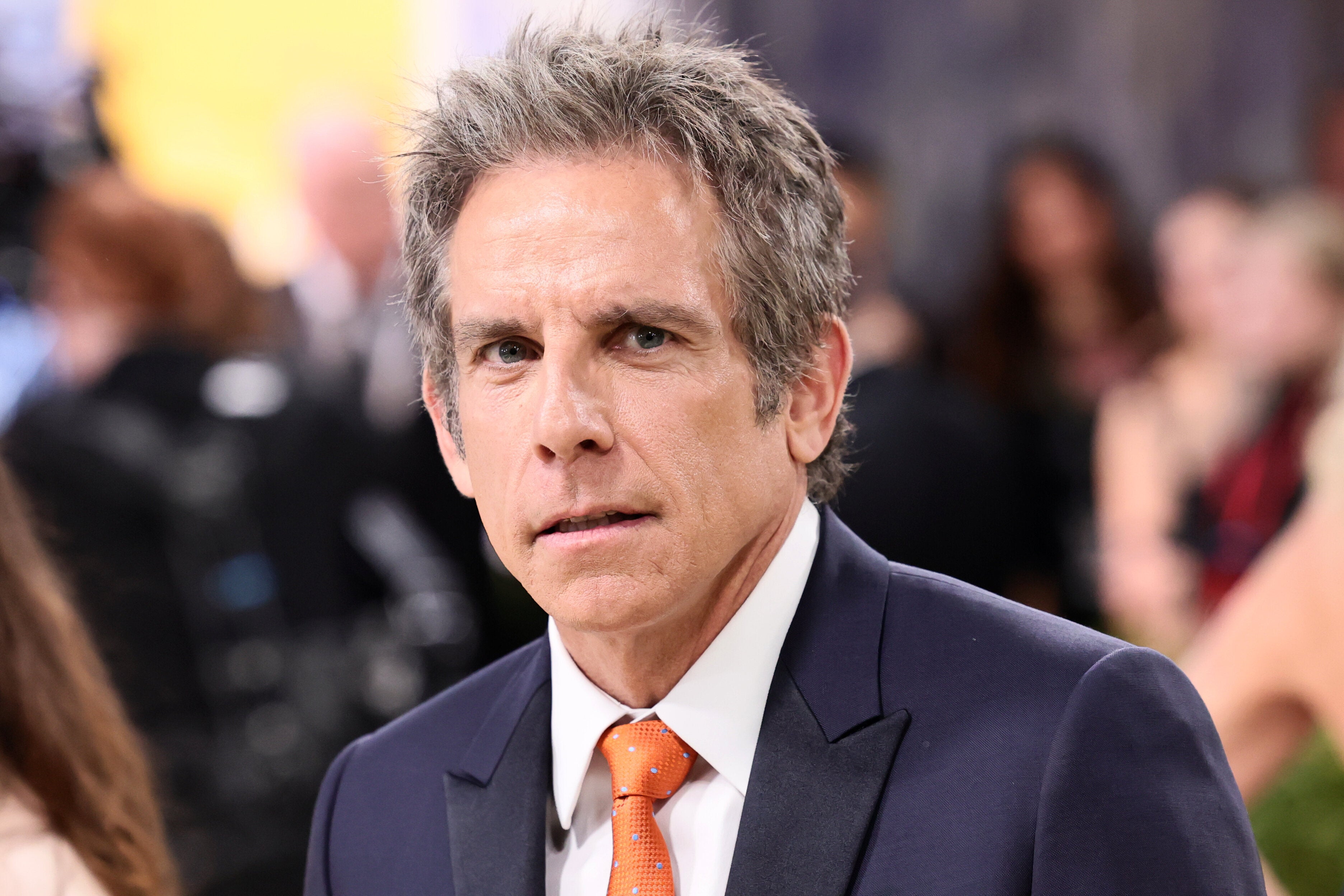 Ben Stiller was at the Met Gala — but his mind was somewhere else