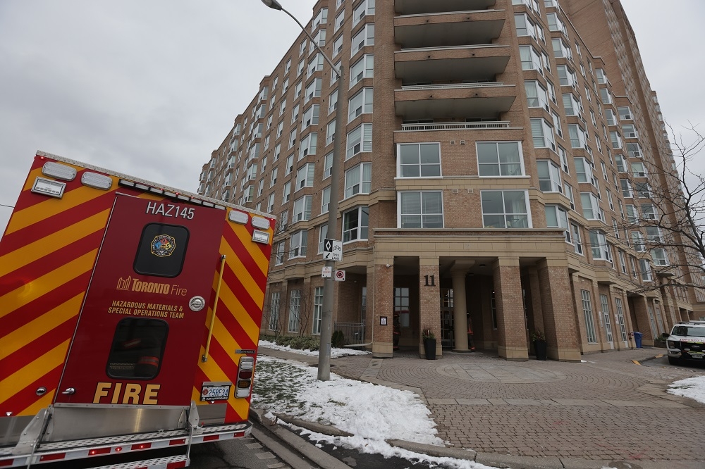 Fire breaks out again at Thorncliffe Park high-rises evacuated in 2025