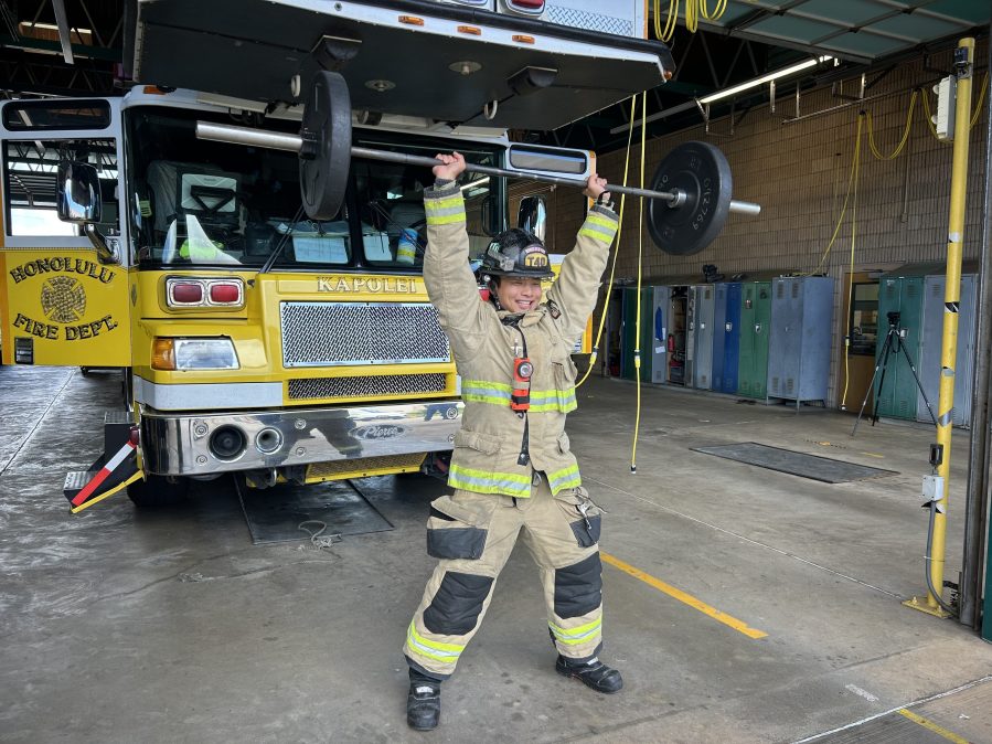 Fit like a firefighter: A 20-minute rice bag workout for all