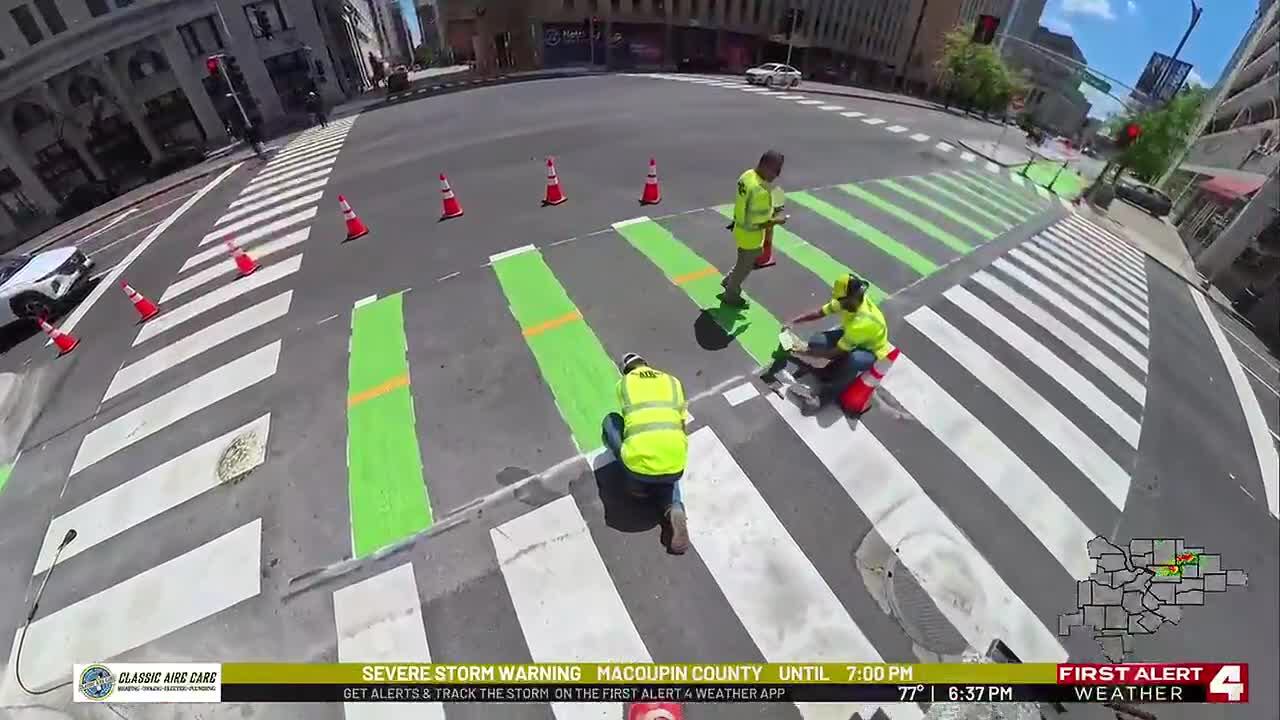 First alert forward: Pedestrian improvements in downtown STL