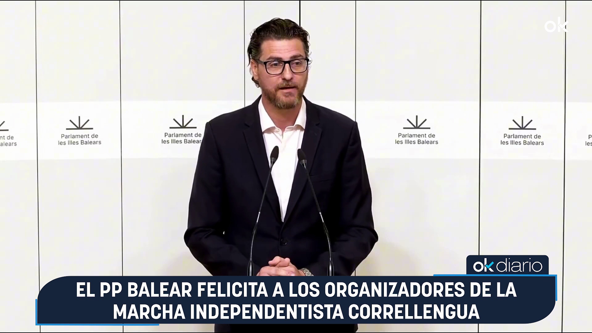 El PP balear felicita a los organizadores de la marcha independentista ...
