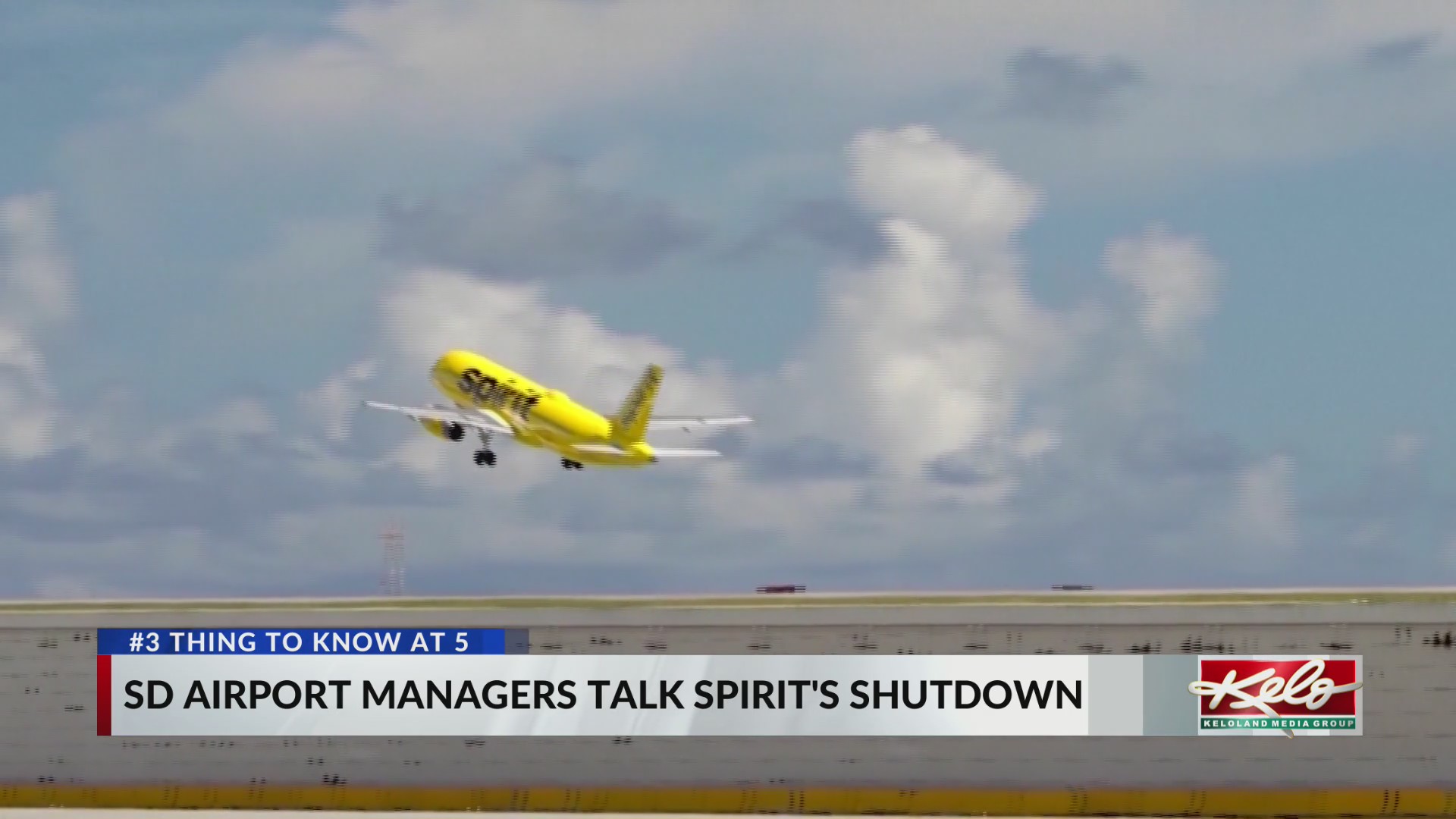 SD airport managers talk Spirit closure