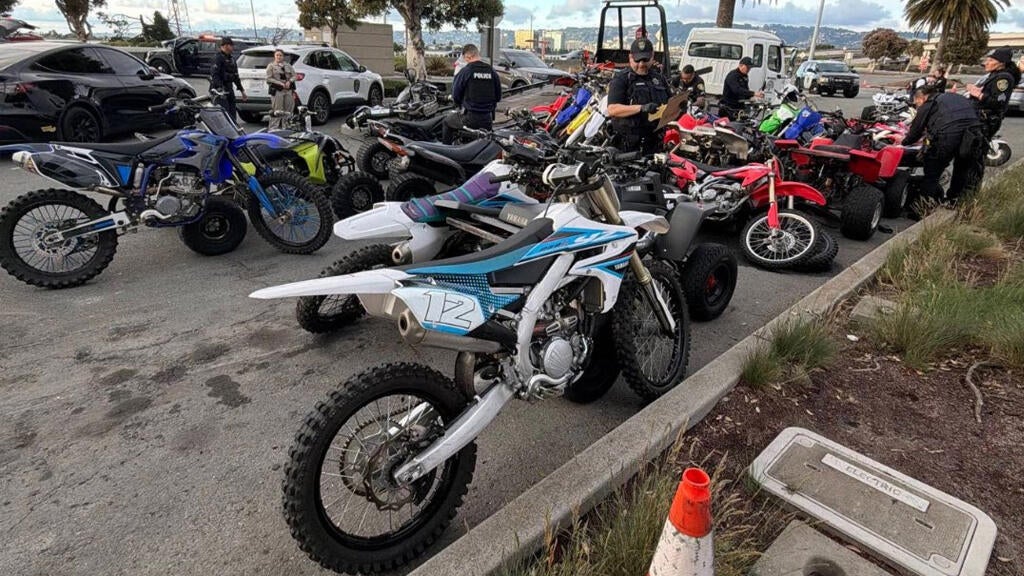 23 charged following ATV and dirt bike takeover on Bay Bridge, police say