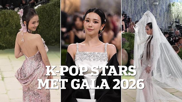 South Korea's biggest pop stars attend the 2026 Met Gala
