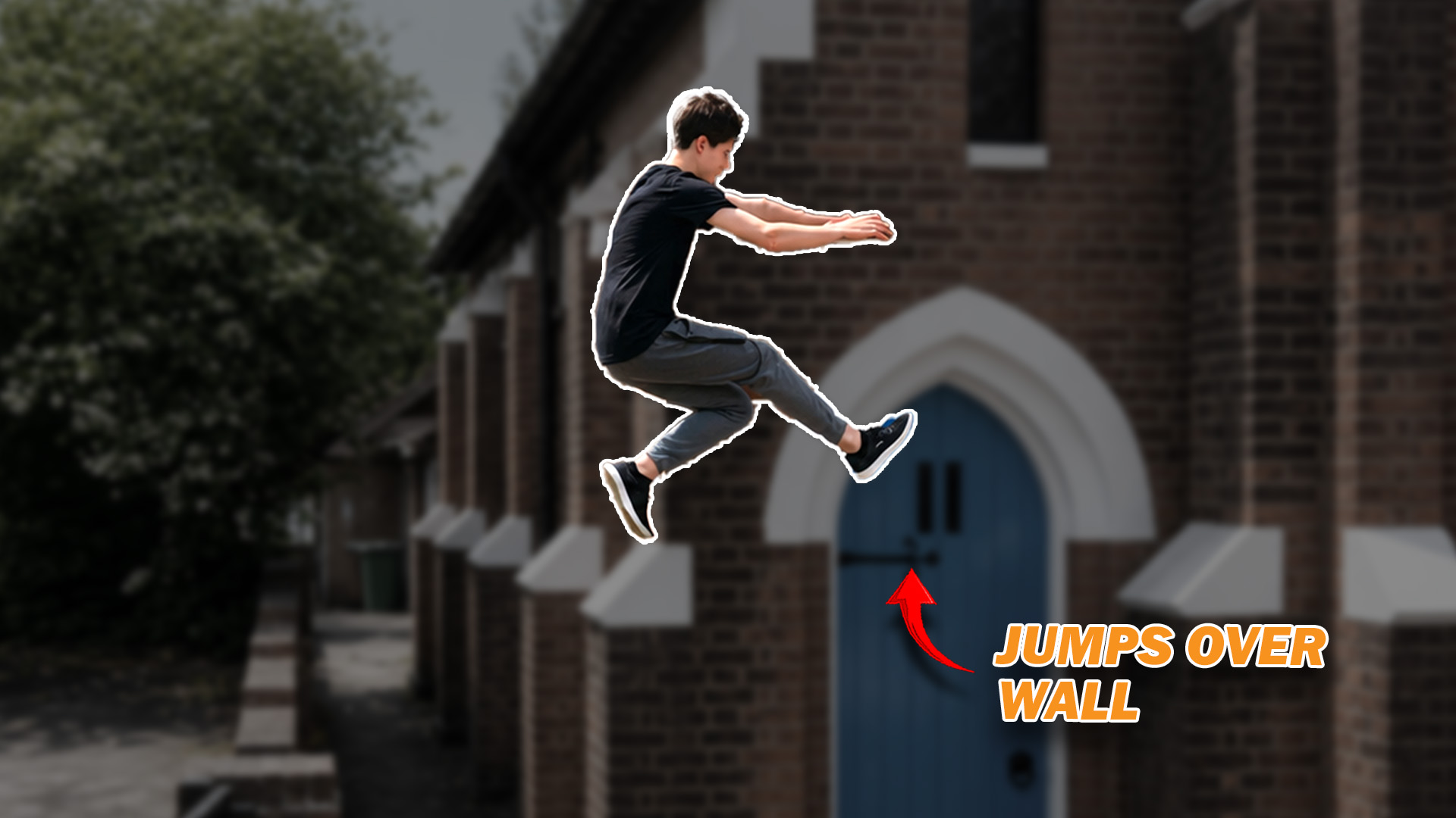 Parkour high jump tricks highlights