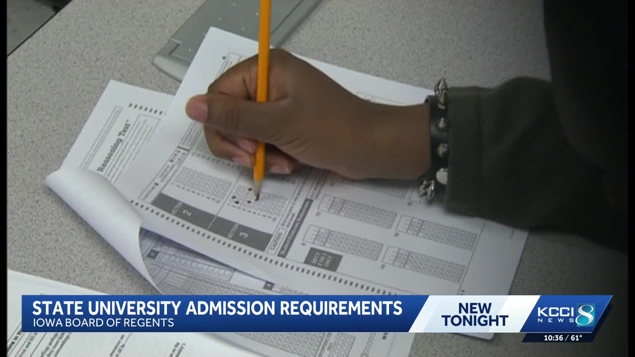Iowa Board of Regents considering alternative to ACT, SAT for college ...