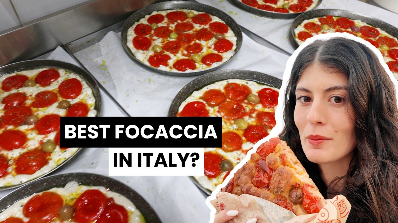 I tried making focaccia barese 🍞—here's what happened