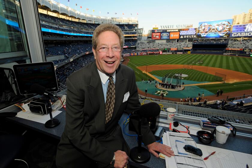 John Sterling, Yankees' iconic radio voice, dies at 87