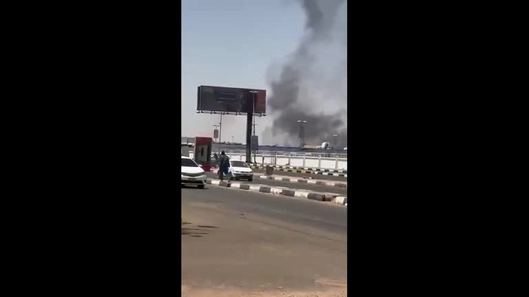Drones shatter months of relative calm in Khartoum, hit airport