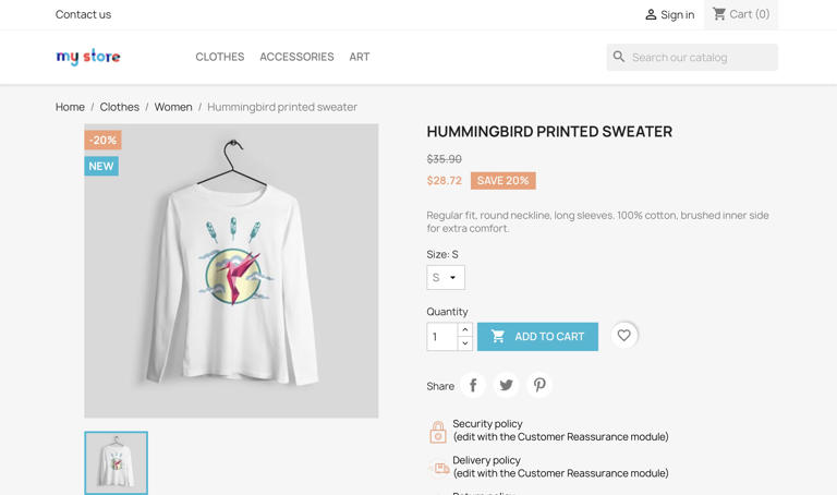 I couldn't believe how easy it was to get my first online shop up and ...