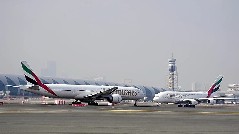 Euronews journalist reports Emirates flight to Dubai held at Heathrow ...