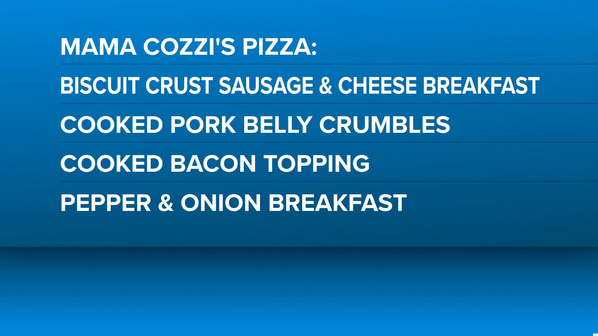 Check your freezers: Frozen pizzas recall