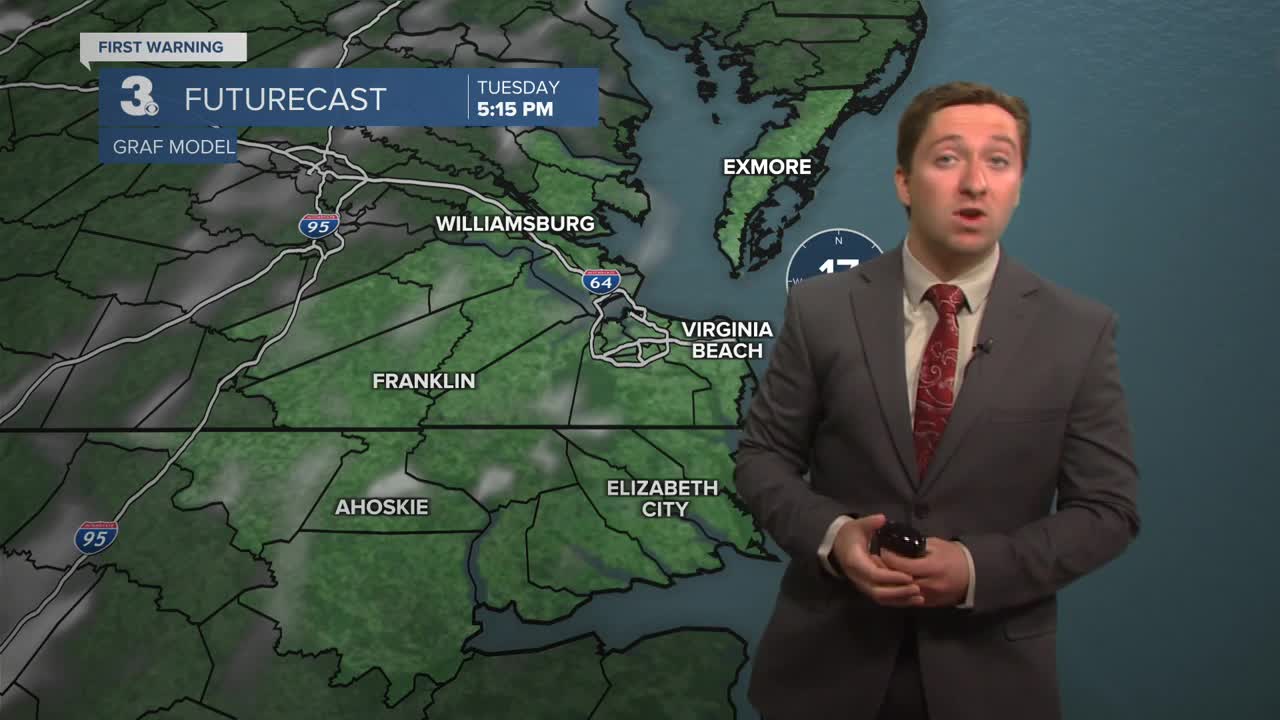 First warning forecast: Sunshine and a warming trend to start the week