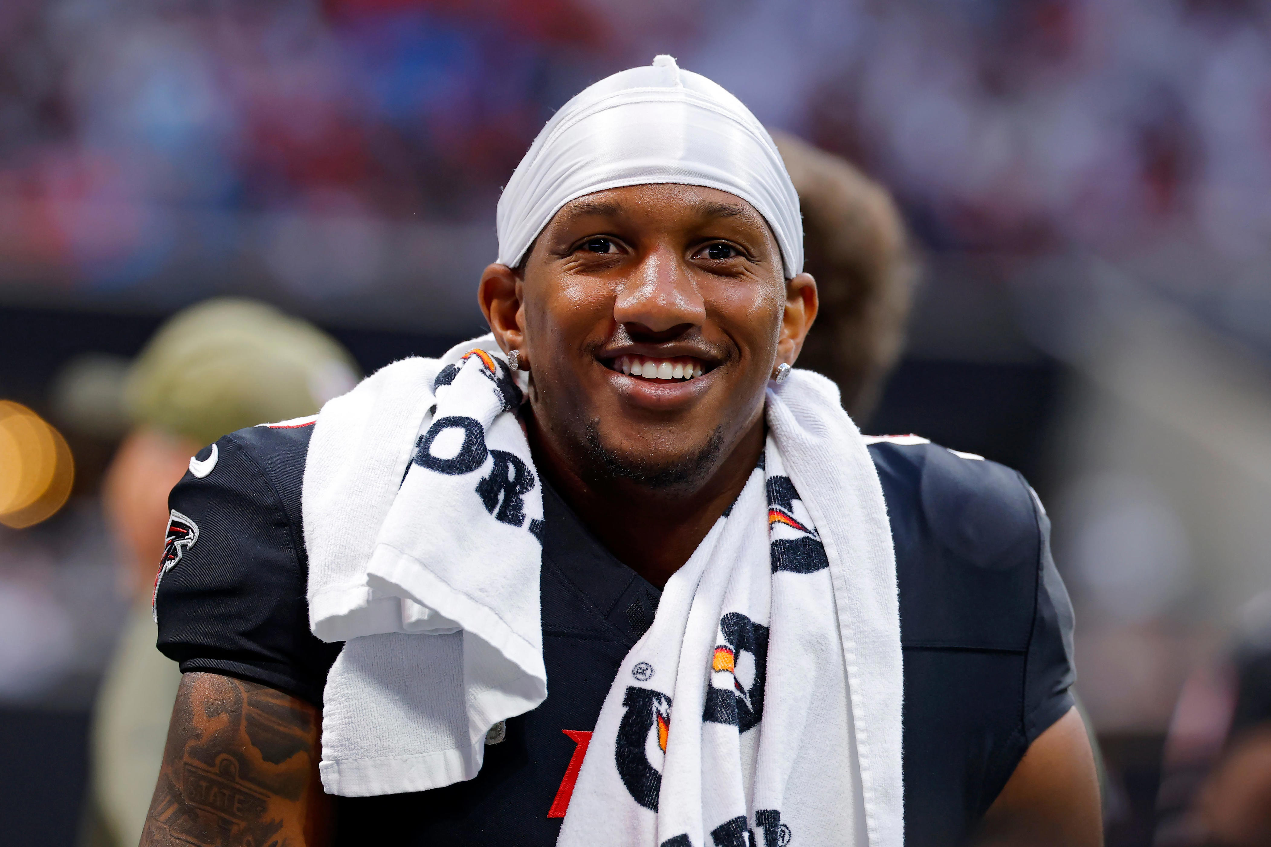 Look: Falcons players hit the dance floor at Michael Penix Jr.'s wedding