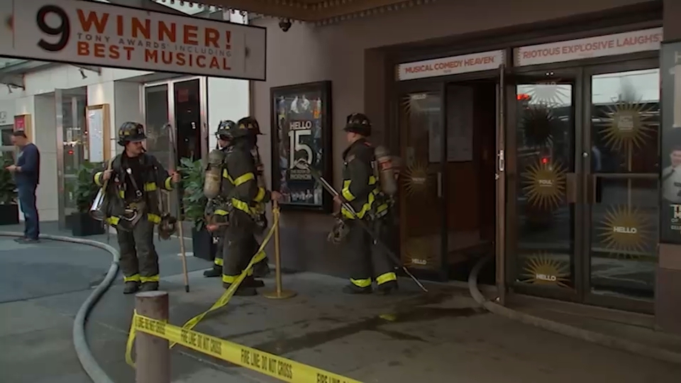 Fire damages Broadway's Eugene O'Neill Theatre, home to 'The Book of ...