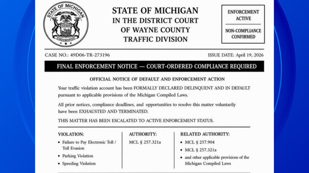 Scam message claiming to be from Wayne County District Court hits ...