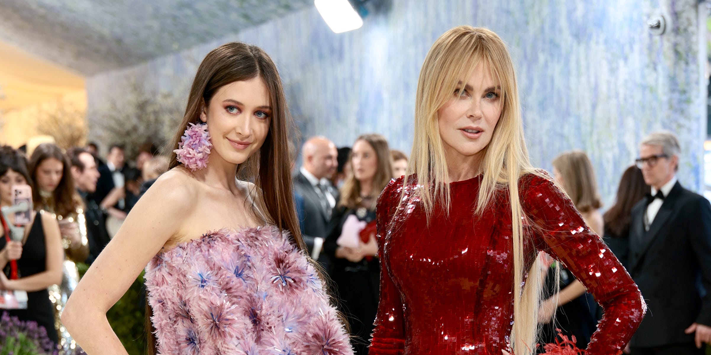 Nicole Kidman looks so proud watching her daughter make her Met Gala debut