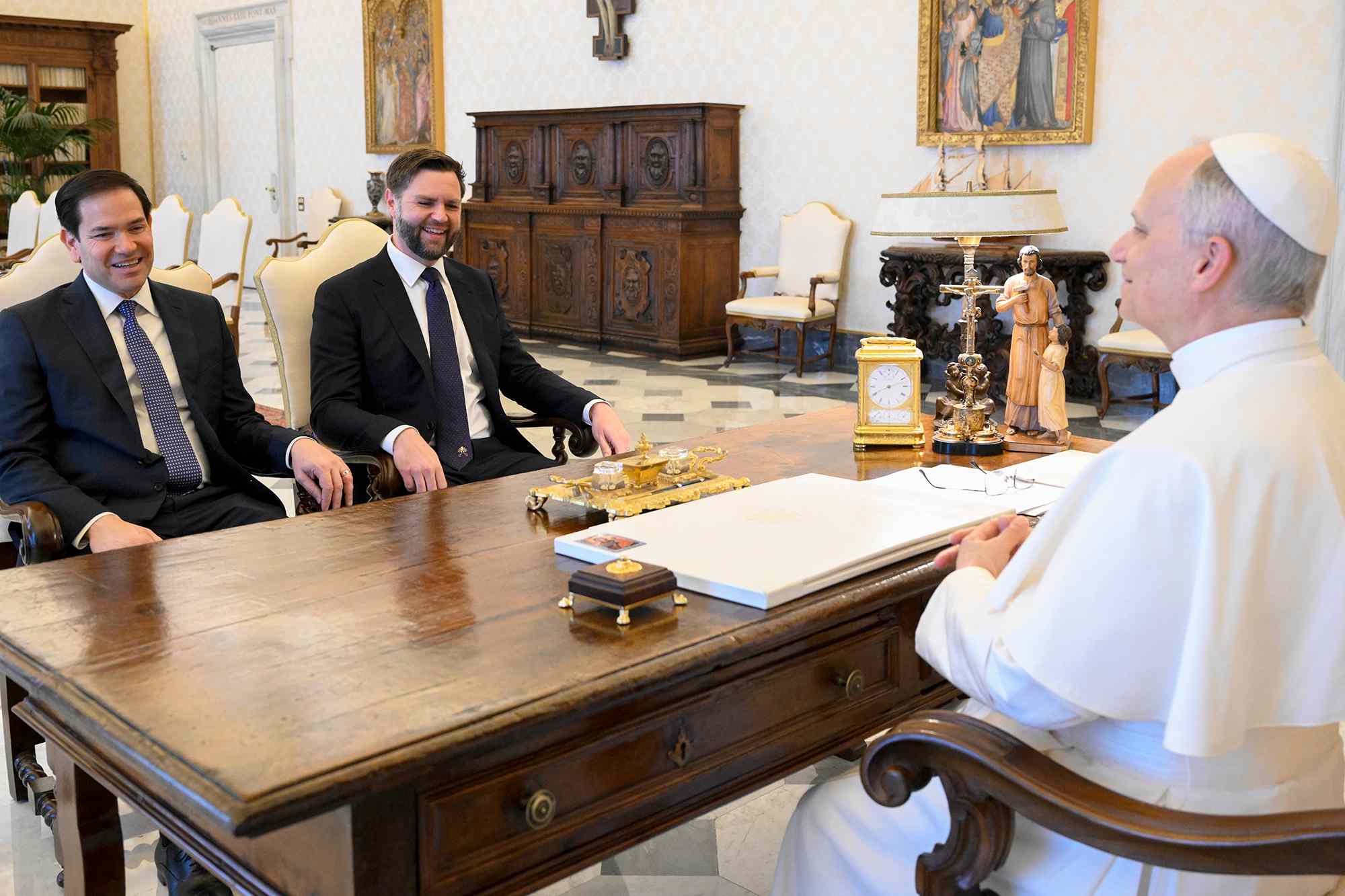 Trump is sending Marco Rubio to Italy, without JD Vance, to smooth out ...