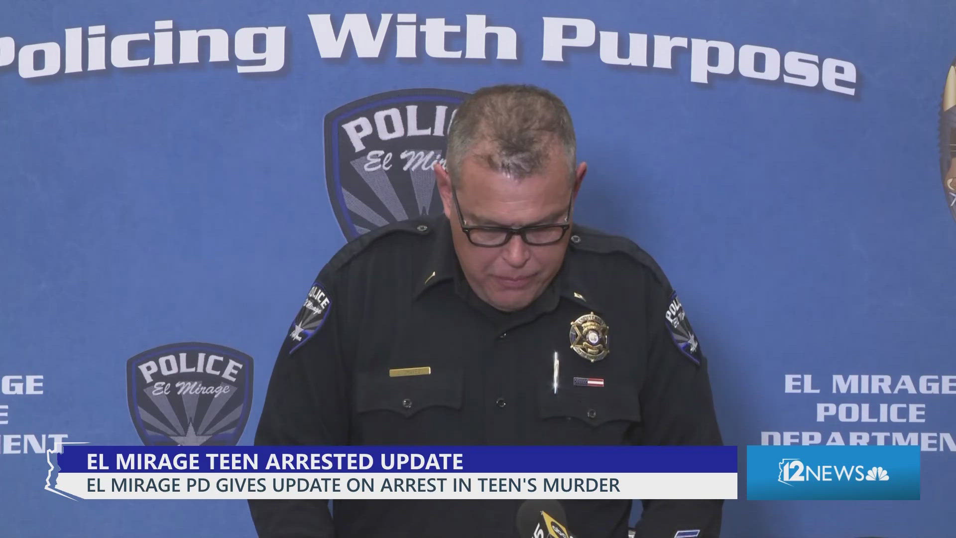 El Mirage Police Department gives an update on arrest in the deadly ...