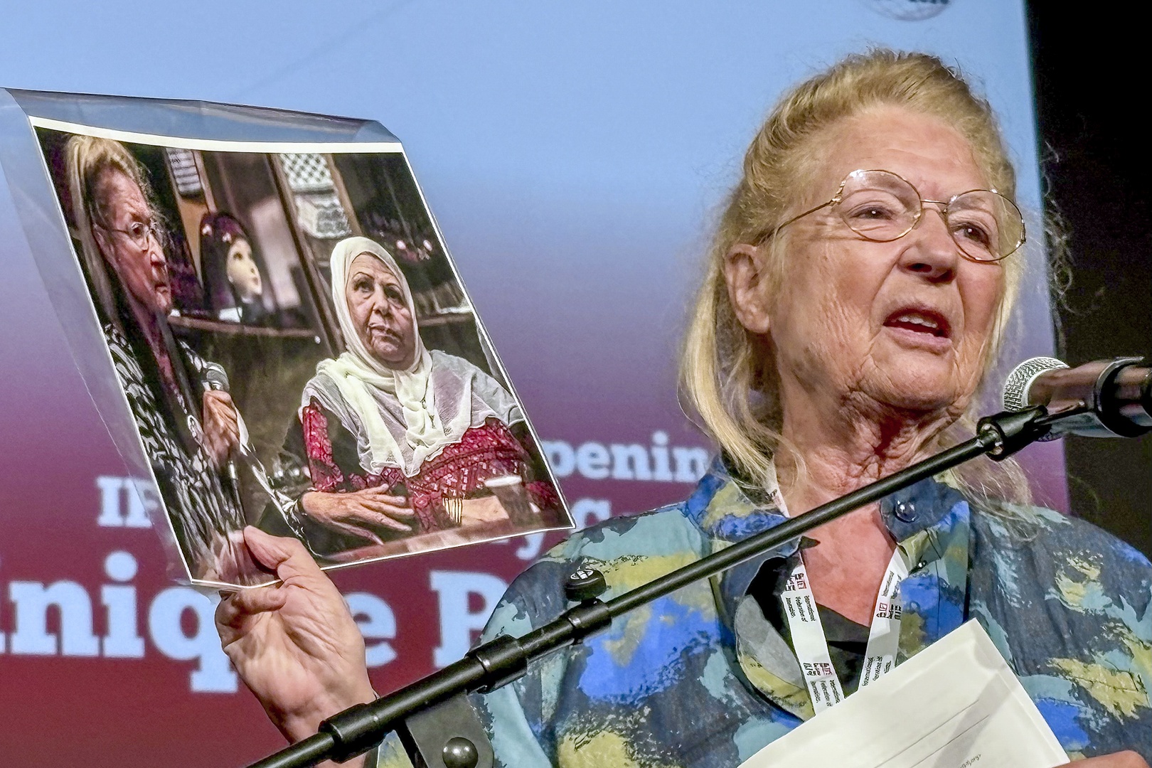 Presidenta saliente del FIP denuncia el "genocidio" en Gaza y el ...