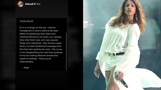 What did MIA say? Rapper Kid Cudi fires artist from tour over ...