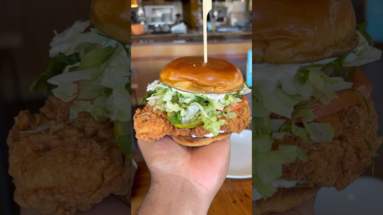 I found the best chicken sandwich in LA! 🍗