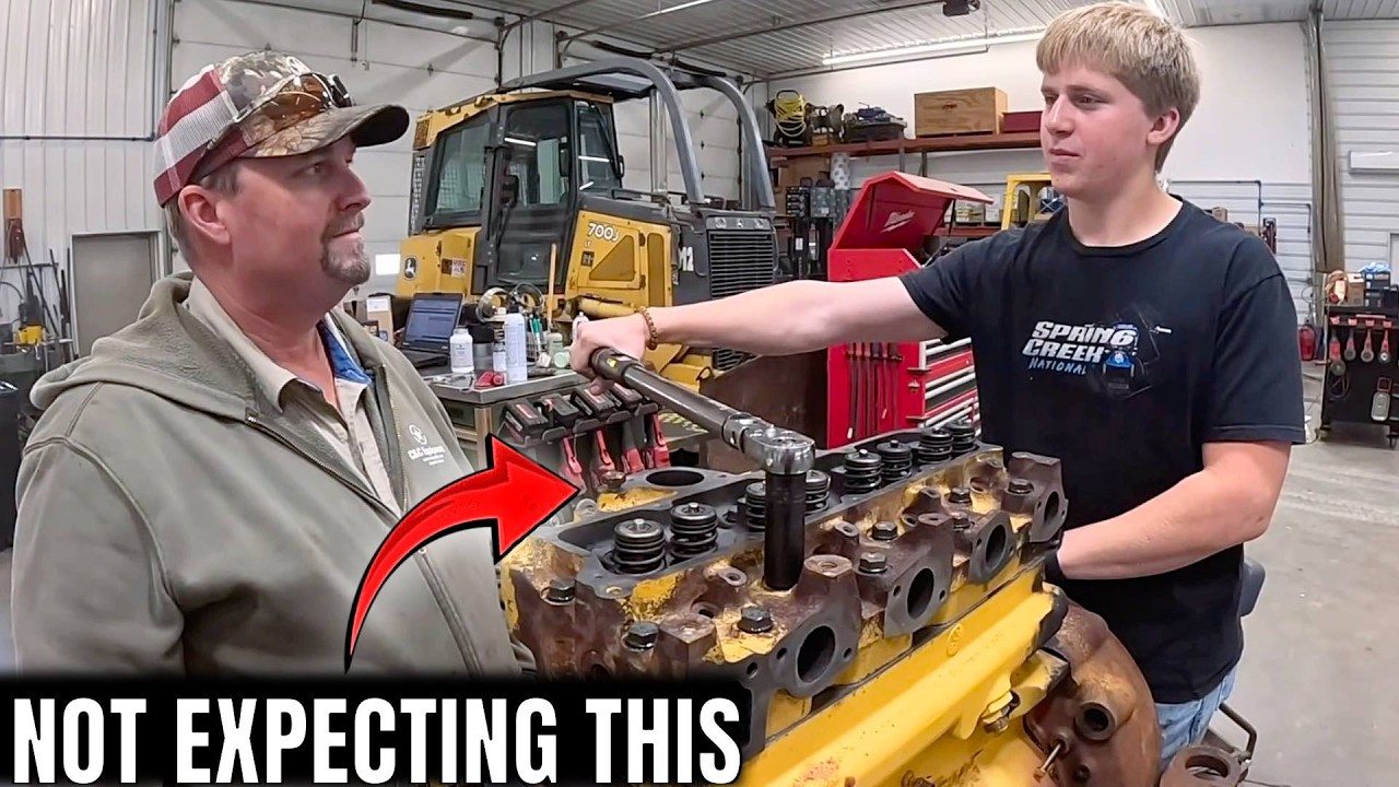 I tore apart a John Deere 4045 engine!